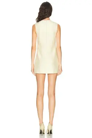SELF-PORTRAIT Taffeta Bow Mini Dress