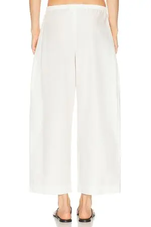 Khaite Cotton Pants - Chalk