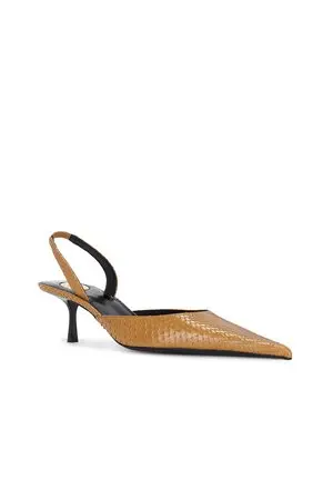 Saint Laurent Misty Python Slingback Pump