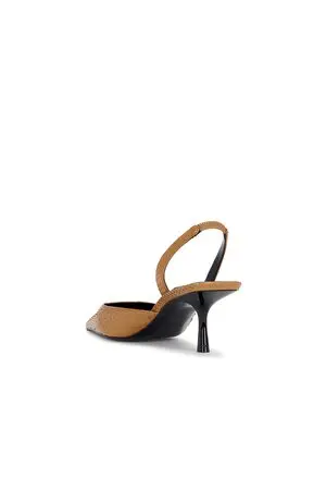 Saint Laurent Misty Python Slingback Pumps