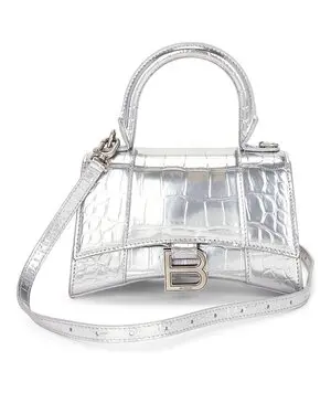 FWRD RENEW Balenciaga Xs Hourglass Top Handle Bag