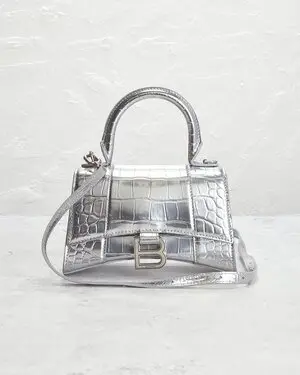 FWRD RENEW Balenciaga Xs Hourglass Top Handle Bag