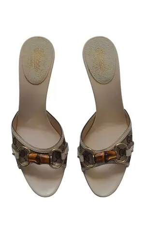 LUCIA ZOLEA Gucci Bamboo Horsebit Heels