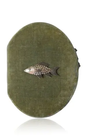 LUCIA ZOLEA Sterling Fish Brooch - Silver