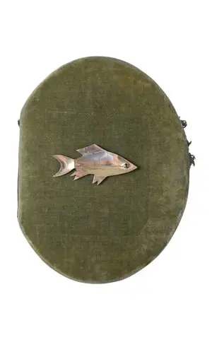 LUCIA ZOLEA Sterling Fish Brooch