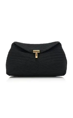 TOTEME Mini T-lock Rope Clutch - Black