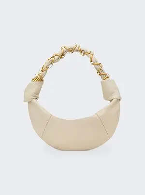 Saint Laurent Amalia Hobo Bag - White