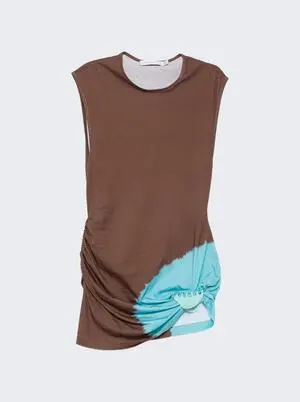 Christopher Esber Tie Dye Snap Clip Tank Dress - Multi