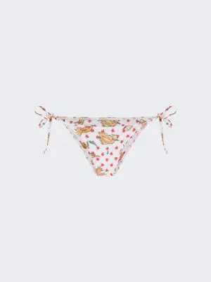 DONDE ESTEBAN Pajaritos Y Rosas Bikini Bottom - Multicolor