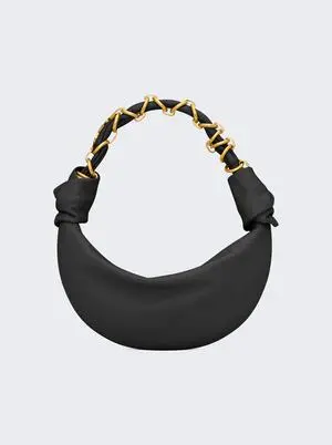 Saint Laurent Mini Amalia Hobo Bag - Black