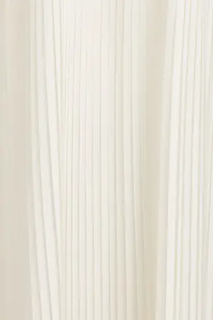 Zimmermann Plisséchiffon And Crepe Maxi Dress