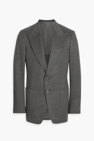 TOM FORD Cashmerefelt Blazer - Anthracite