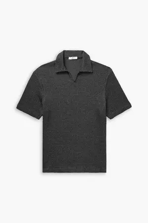 Mr P. Waffleknit Cotton Polo Shirt