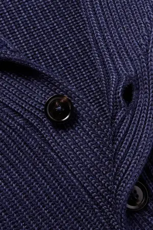 TOM FORD Shawlcollar Ribbed Wool And Silkblend Cardigan