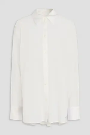TOTEME Cotton And Lyocellblend Shirt - Ivory
