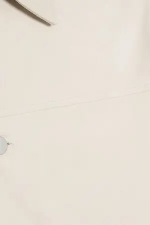 Theory Amos Suede Jacket - Ecru