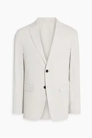 Theory Clinton Linenblend Blazer - Stone