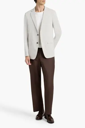 Theory Clinton Linenblend Blazer - Stone