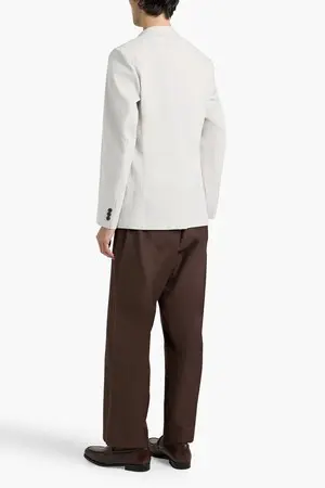 Theory Clinton Linenblend Blazer - Stone