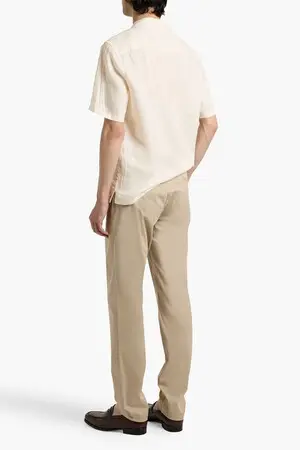 Theory Daze Linen Shirt - Ivory