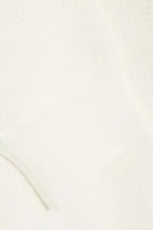 Theory Pointelleknit Cotton Hooded Cardigan