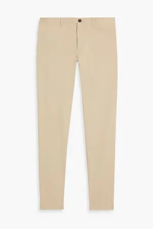 Theory Zaine Slimfit Cottonblend Twill Pants - Sand