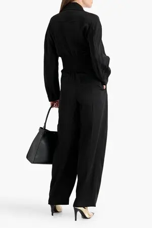 Victoria Beckham Satincrepe Jumpsuit