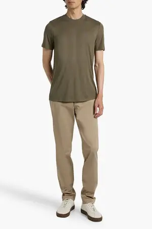 Theory Sarior Modalblend Jersey Tshirt - Army Green