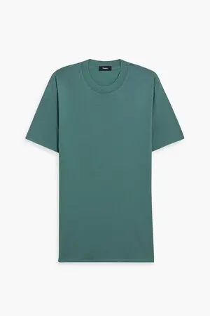 Theory Sarior Modalblend Jersey Tshirt - Forest Green