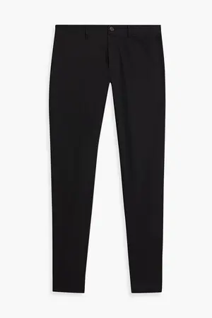 Theory Zaine Slimfit Cottonblend Twill Pants - Black