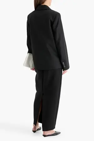 Loulou De Saison Doublebreasted Woolblend Twill Blazer