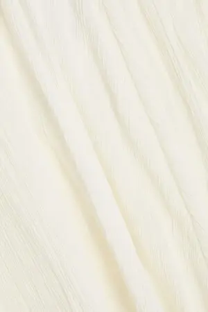 TOTEME Draped Cottongauze Dress - Ivory