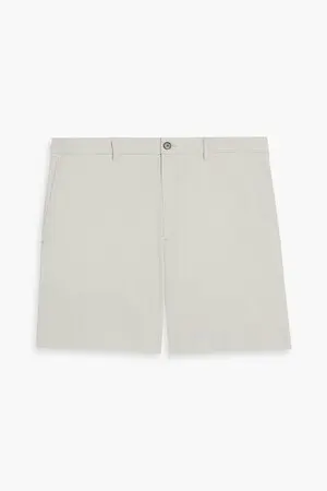 Theory Curtis Linenblend Shorts - Stone