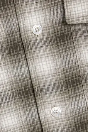 TOM FORD Checked Cottontwill Shirt