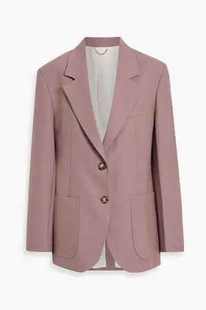 Victoria Beckham Twill Blazer - Violet