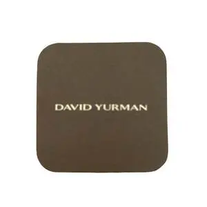 David Yurman Sterling Silver Onyx Streamline Signet Ring