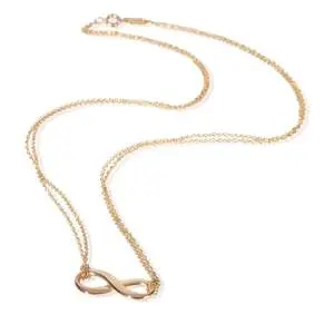 Tiffany & Co. Rose Gold Infinity Necklace