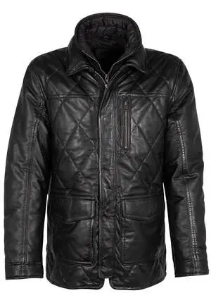 Mauritius Bartley Cf Leather Jacket - Black