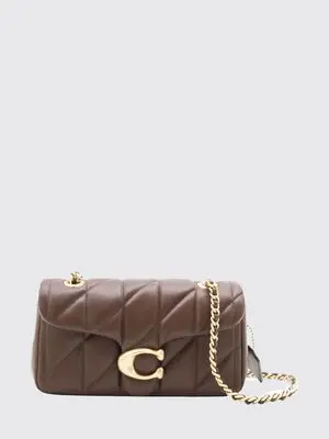 COACH Quilted Chain Crossbody Bag - Brown