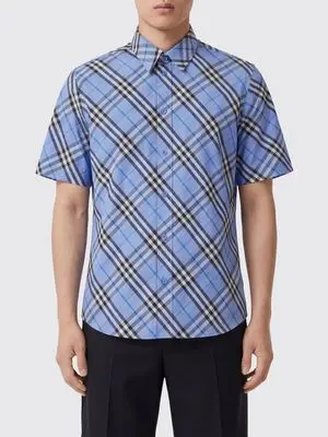 Burberry Vintage Check Cotton Short-sleeved Bowling Shirt