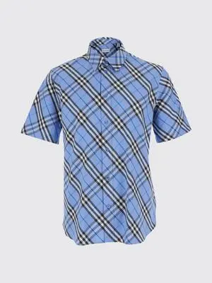 Burberry Vintage Check Cotton Short-sleeved Bowling Shirt