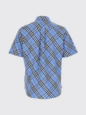 Burberry Vintage Check Cotton Short-sleeved Bowling Shirt
