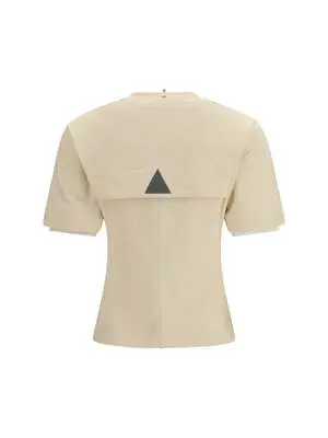 Moncler Cotton T-shirt With Reflective Details - Multicolor
