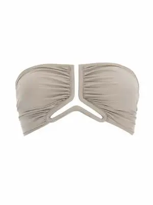 Rick Owens Allanah Bikini Top - Gray