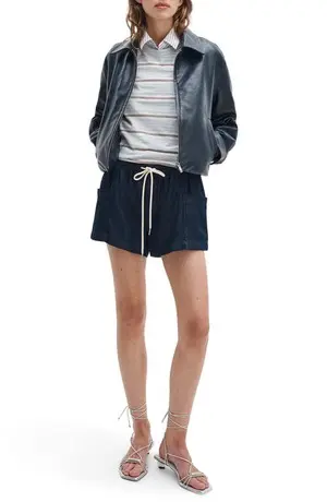 Rag & Bone The Slub Stripe Cotton T-shirt