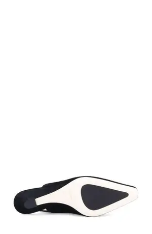 Ron White Bryne Pointed Toe Slingback Pump - Onyx