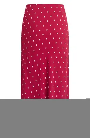 FAVORITE DAUGHTER The Jojo Polka Dot Midi Skirt
