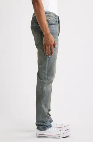 Ksubi Chitch Coated Slim Fit Jeans - Denim