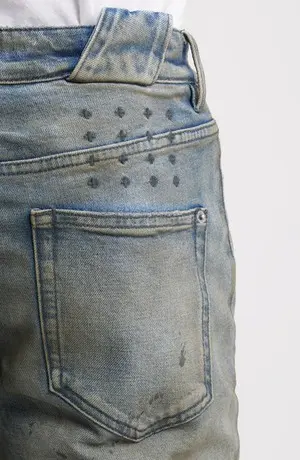 Ksubi Chitch Coated Slim Fit Jeans - Denim