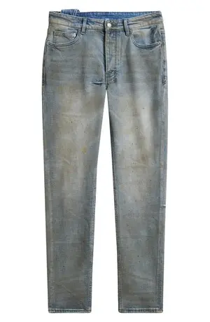 Ksubi Chitch Coated Slim Fit Jeans - Denim